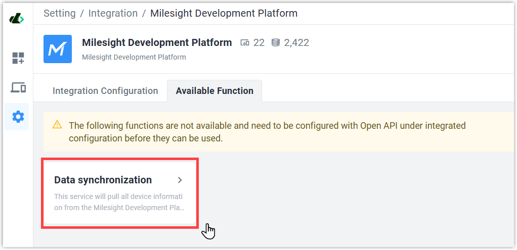 Milesight Development Platform Integration | Beaver IoT
