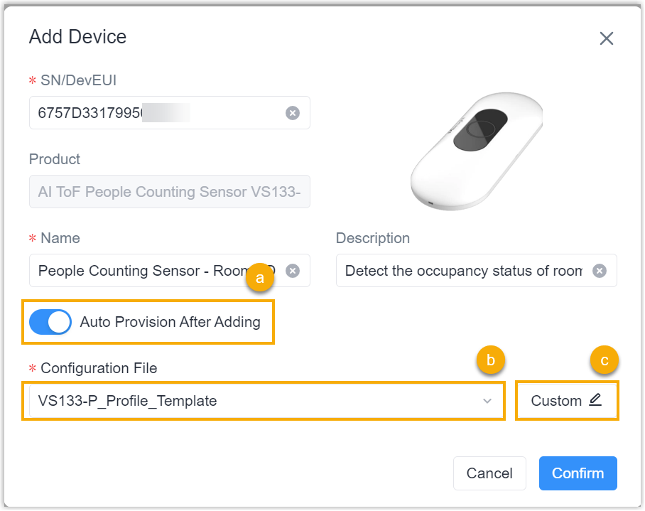 Add devices individually