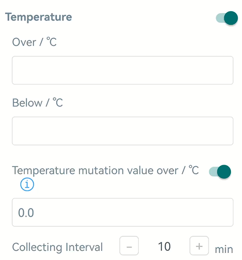 Threshold Setting