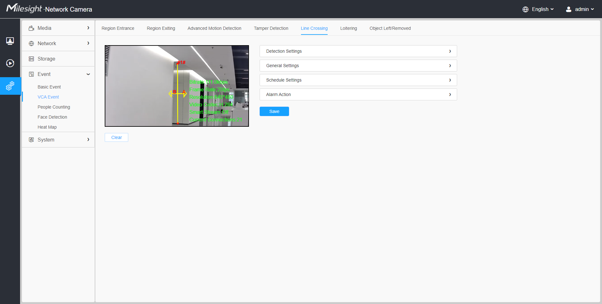 8.4.2.5 Line Crossing