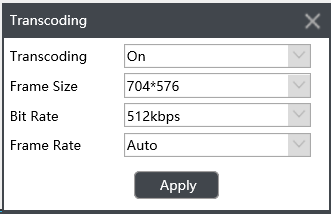 3.3.6 Transcoding