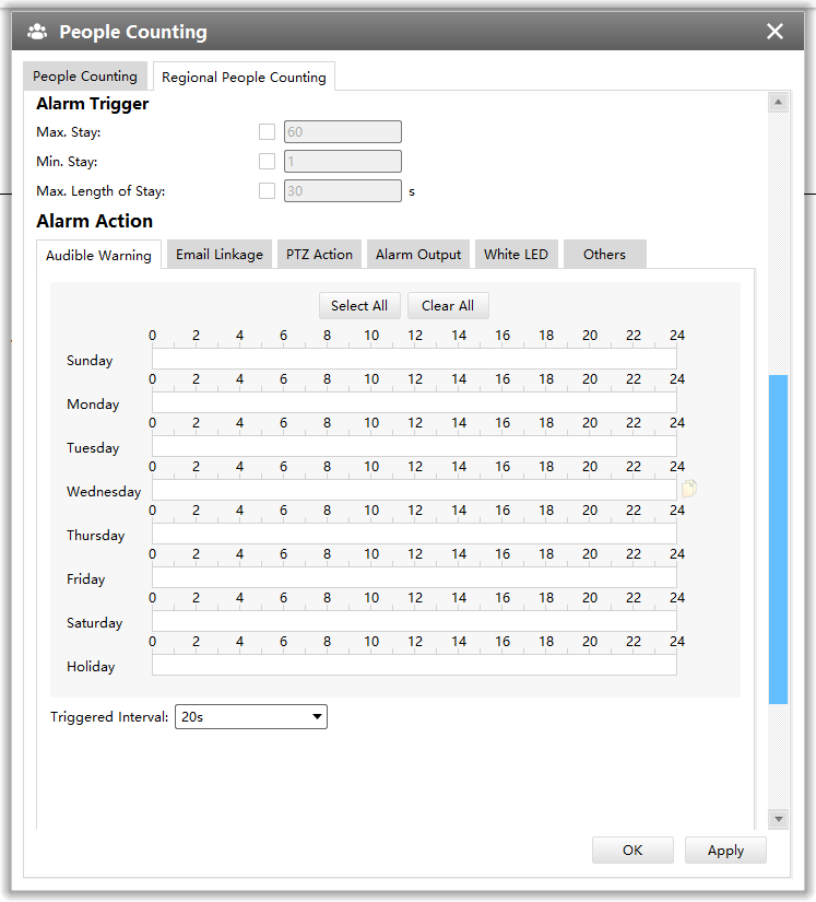Regional People Counting