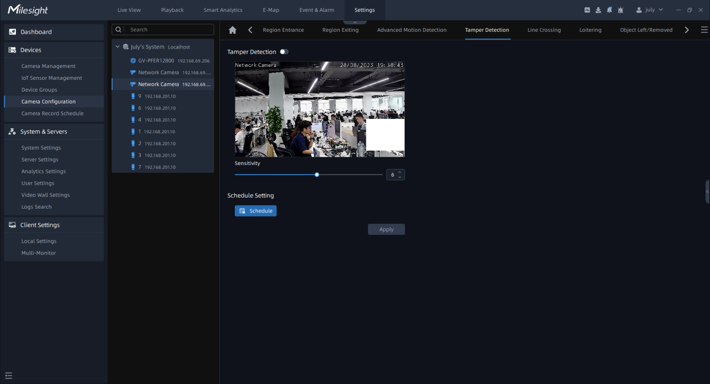Advance Motion Detection